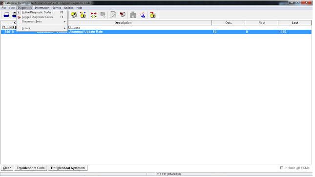 Diagnostic Codes on Caterpillar ET Software – obd2scantool.info